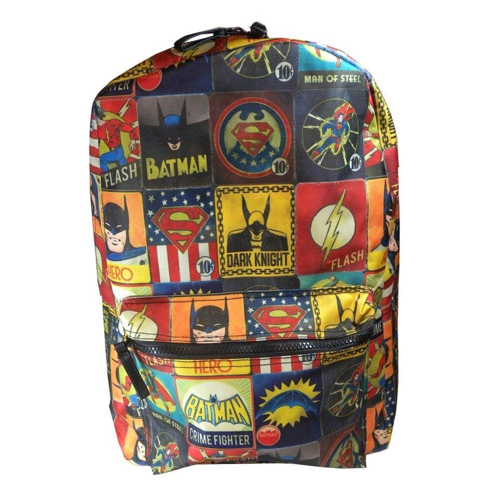 DC COMICS - BACKPACK - Vintage : ShopForGeek.com: Sac DC Comics