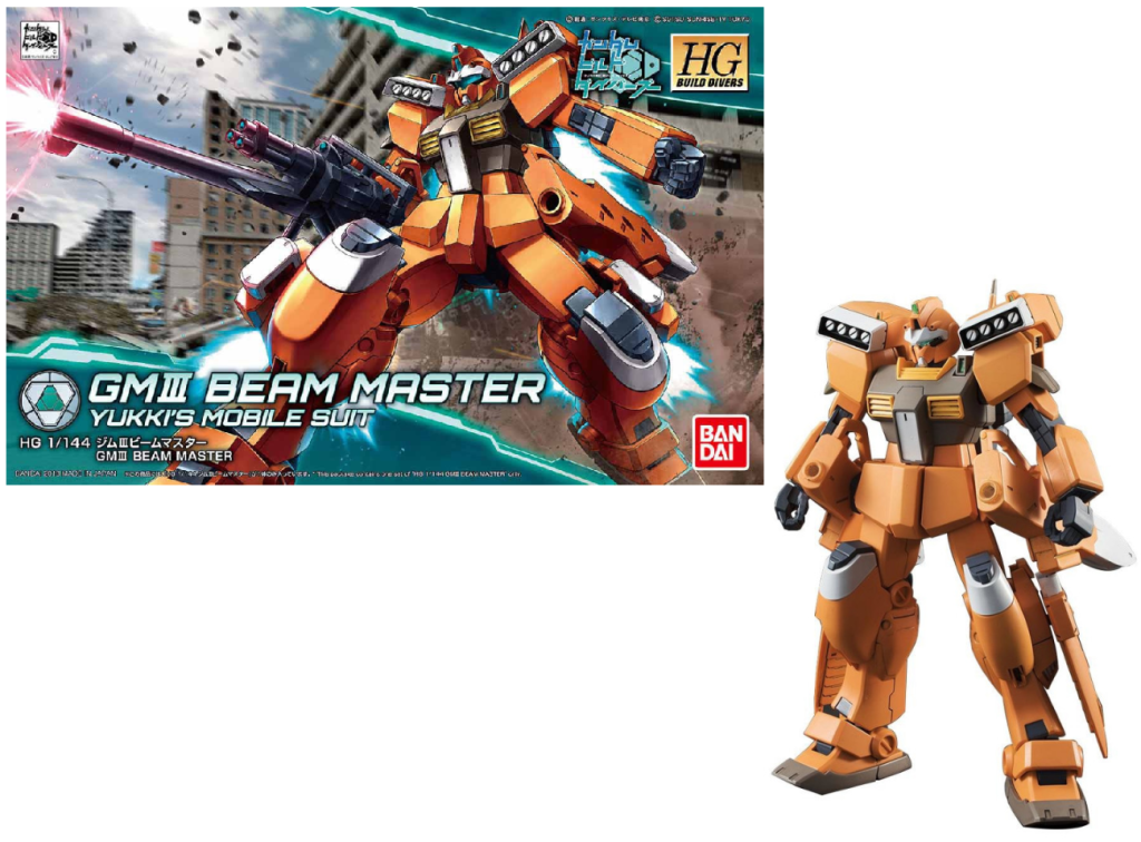 GUNDAM - HG GM III Beam Master 1/144 - Model Kit : ShopForGeek.com ...