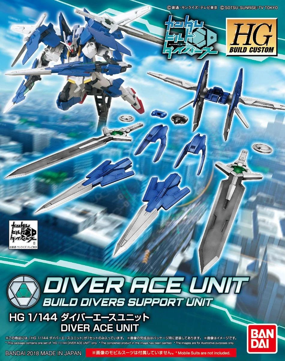 GUNDAM - HGBC 1/144 Diver Ace Unit - Model Kit : ShopForGeek.com: Model Kit Bandai Model Kit Gundam