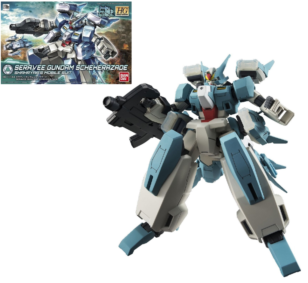 GUNDAM - HG Seravee Gundam Scheherazade 1/144 - Model Kit : ShopForGeek ...