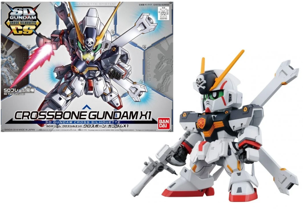 GUNDAM - SD Cross Silhouette Crossbone Gundam X1 - Model Kit ...