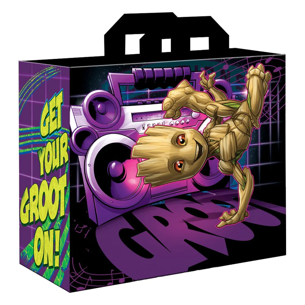 GROOT - Dansing - Shopping Bag : ShopForGeek.com: Bag Marvel