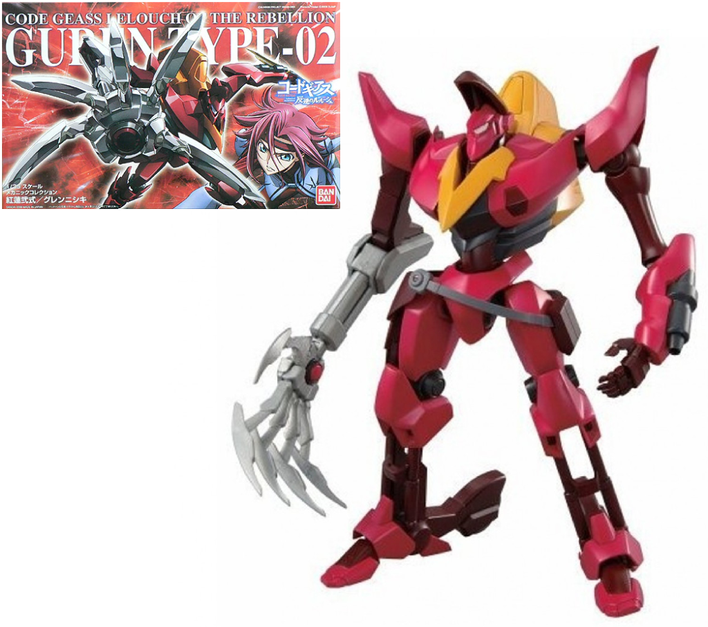 CODE GEASS - 1/35 Guren-Nishiki - Model Kit : ShopForGeek.com: Model ...