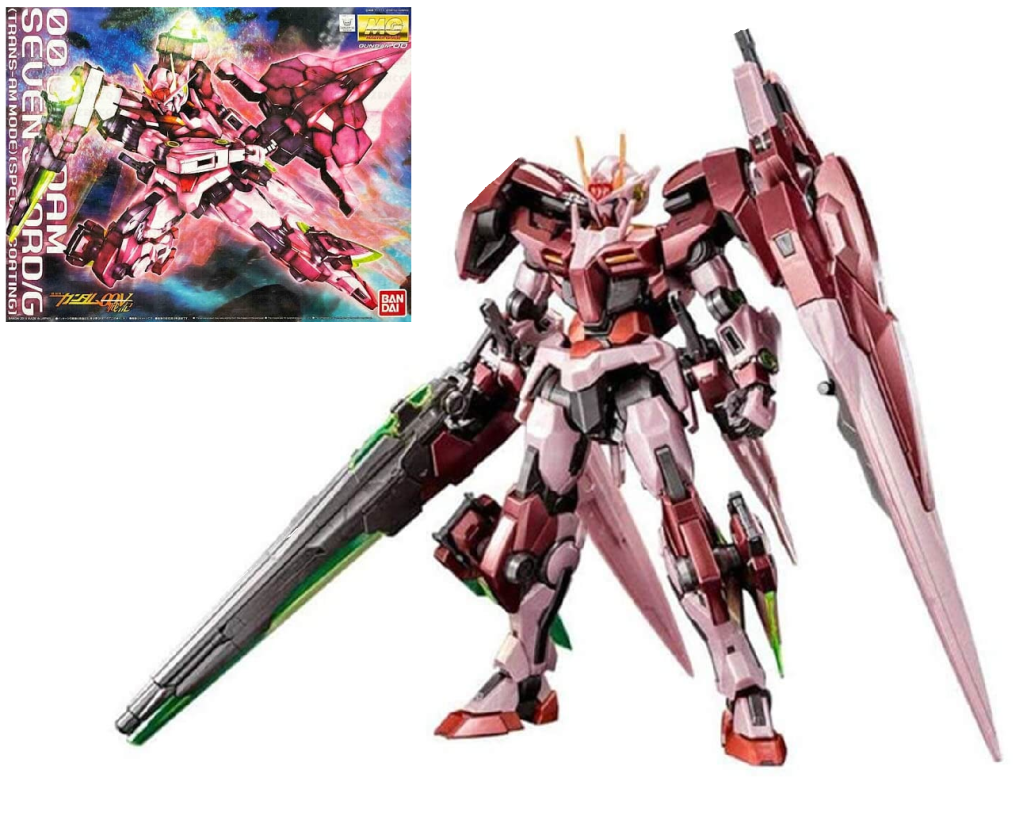 GUNDAM - MG 1/100 OO 7 Sword Trans-Am Special Coating - Model Kit ...