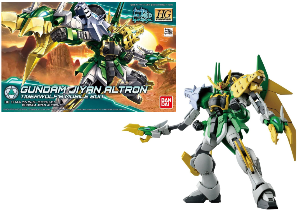 GUNDAM - HG 1/144 Gundam Jiyan Altron - Model Kit - 13cm : ShopForGeek ...