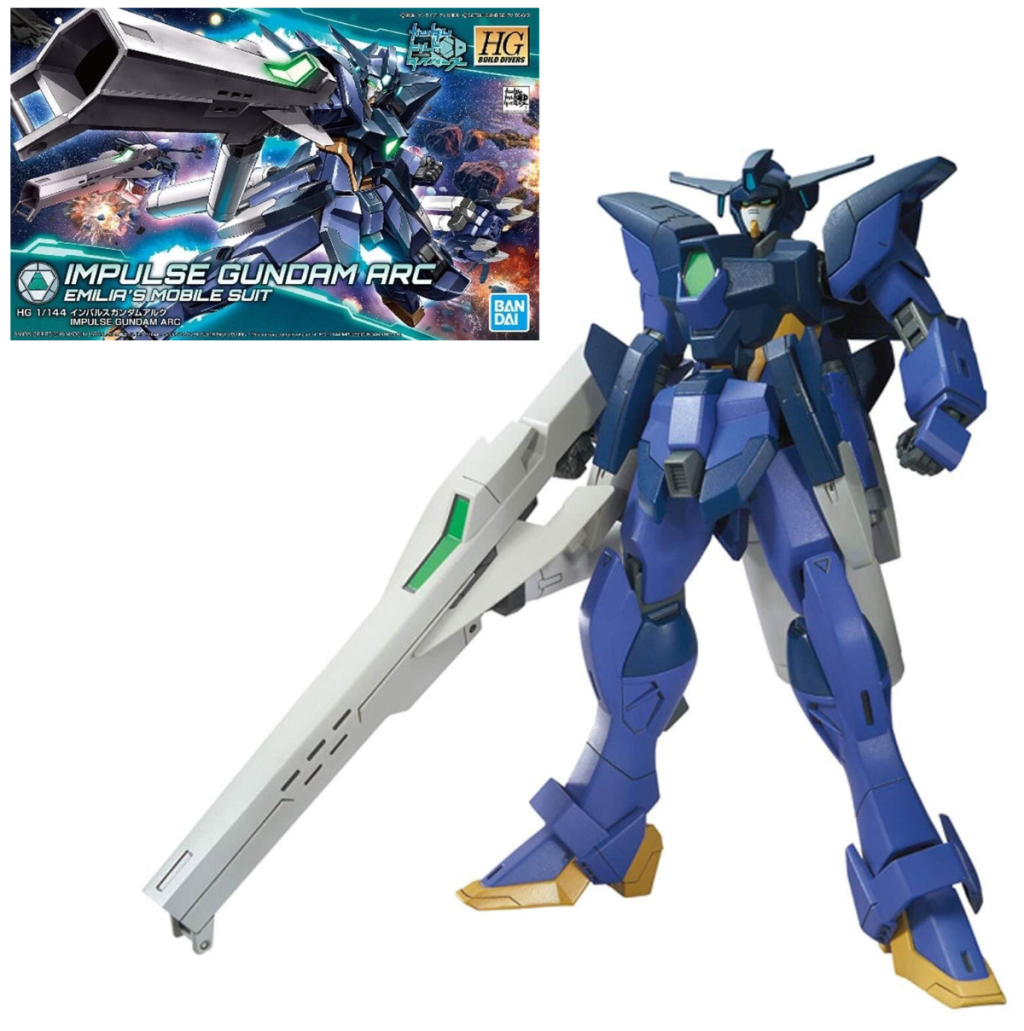 GUNDAM - HG Impulse Gundam Arc 1/144 - Model Kit : ShopForGeek.com ...