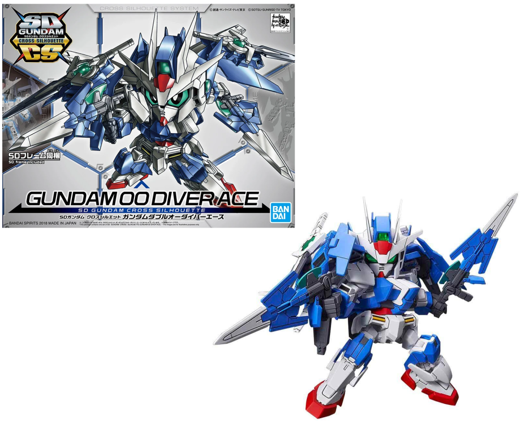 GUNDAM - SD Cross Gundam 00 Diver Ace - Model Kit : ShopForGeek.com: Modelo de kit Bandai Model ...