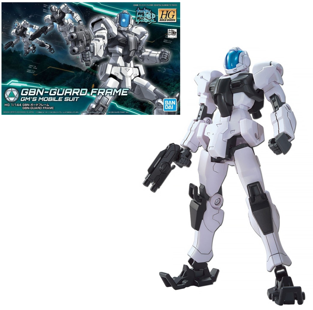 GUNDAM - HGBD 1/144 GBN-Guard Frame Build Divers - Model Kit ...