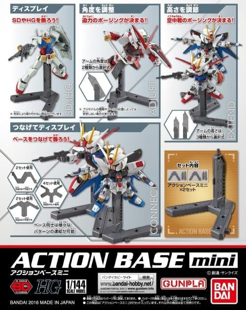 GUNDAM - Action Base Mini x2 - Model Kit : ShopForGeek.com: Model Kit ...