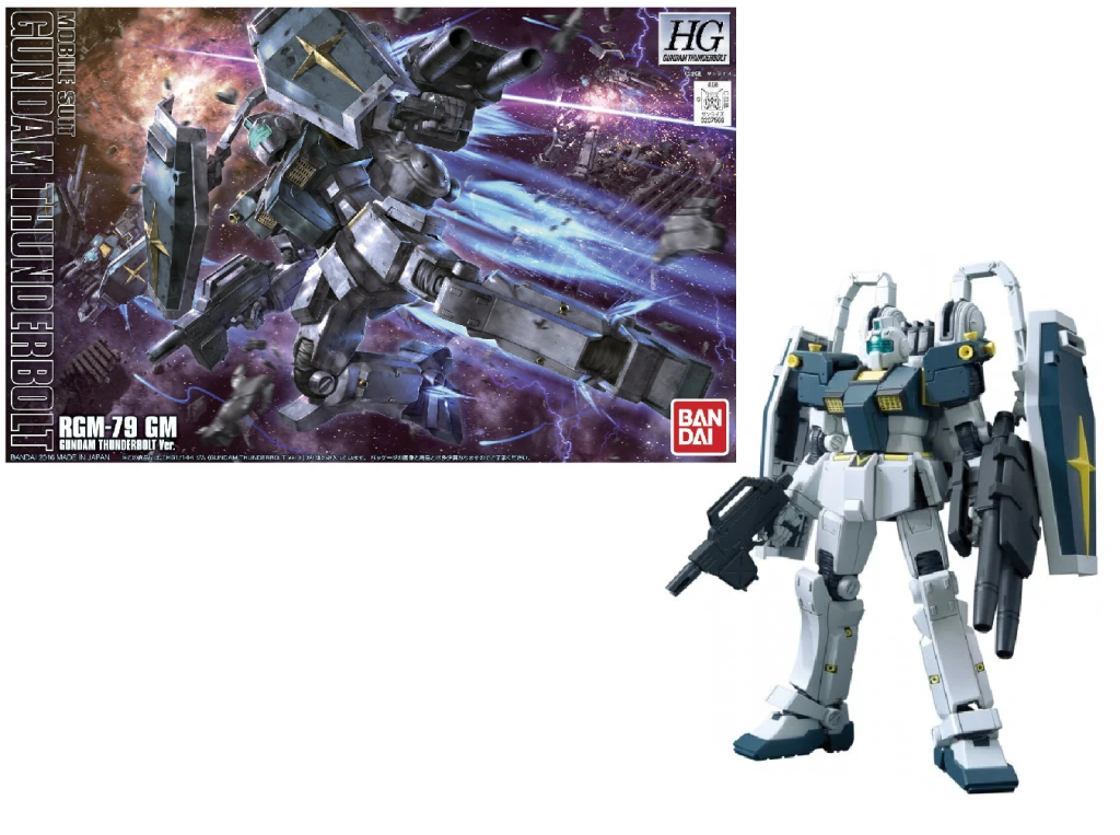 GUNDAM - HG Gundam Thunderbolt RGM-79 GM 1/144 - Model Kit ...