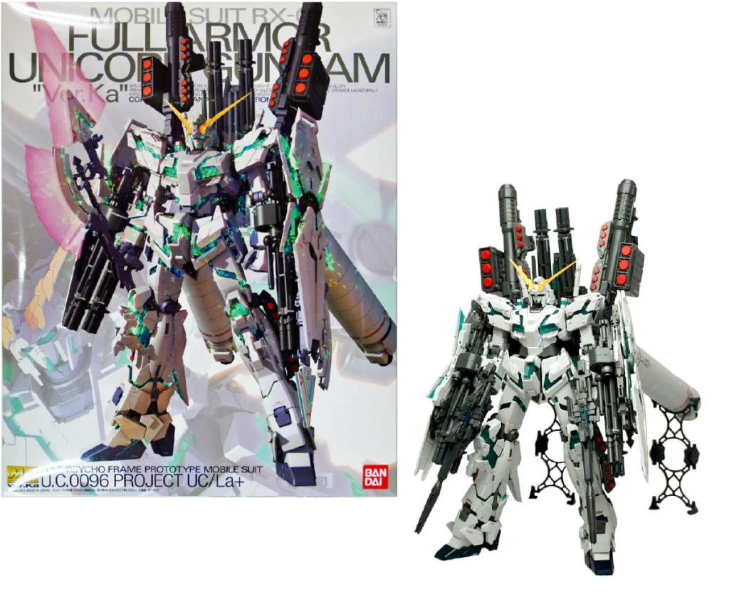 GUNDAM - MG 1/100 RX-0 Full Armor Unicorn Ver.Ka - Model Kit 18cm : ShopForGeek.com: Model Kit ...