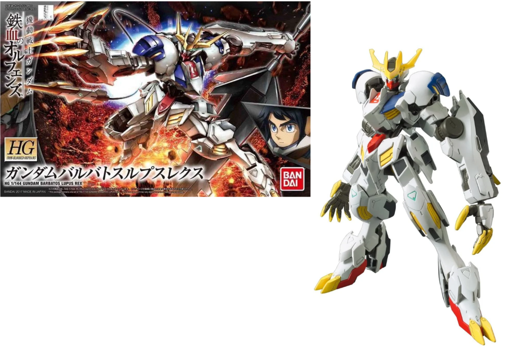 GUNDAM - HG 1/144 Gundam Barbatos Lupus Rex - Model Kit - 13cm ...