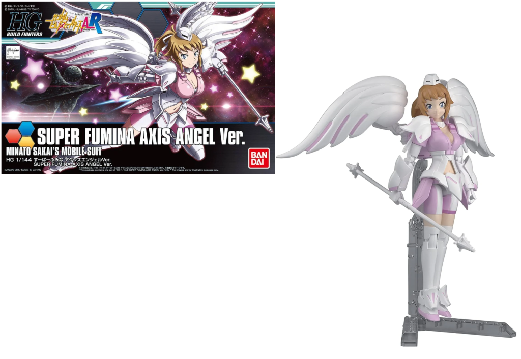 BUILD FIGHTERS - HG 1/144 Super Fumina Axis Angel Ver. - Model Kit ...