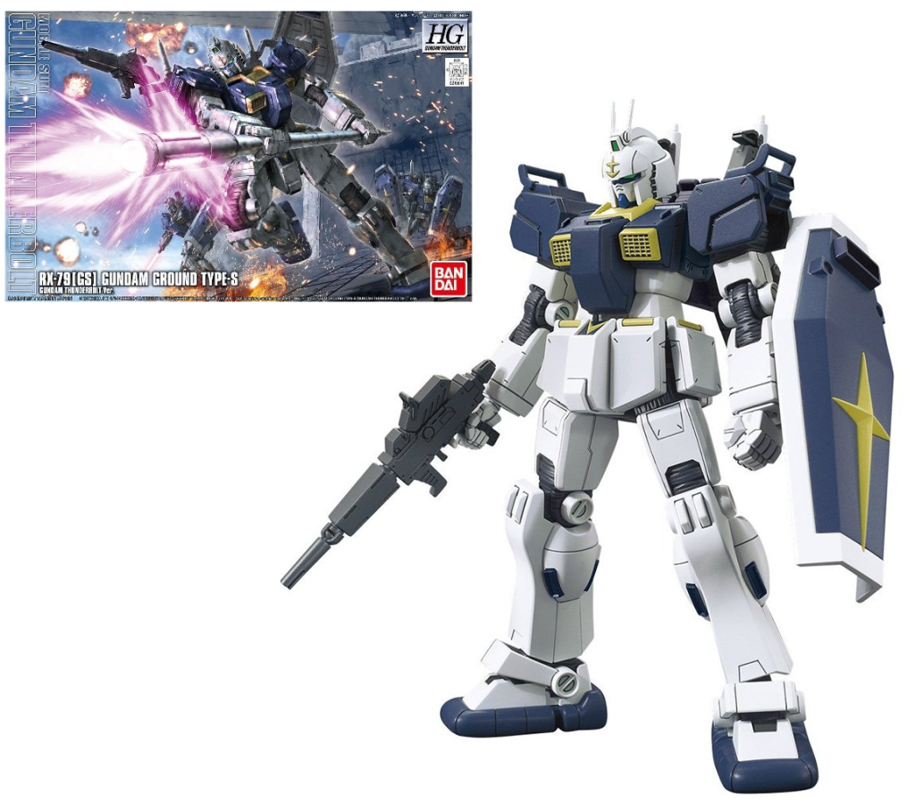GUNDAM - HG RX-79 (GS) Gundam Ground Type-S 1/144 - Model Kit ...