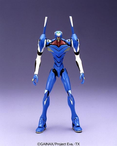EVANGELION - EVA-00 Proto Type Blue - Model Kit : ShopForGeek.com ...
