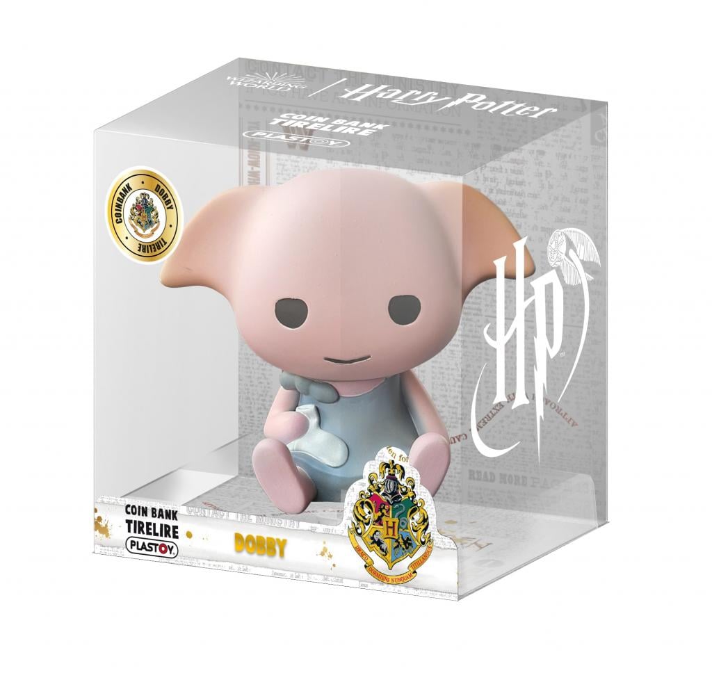 HARRY POTTER - Coin Bank - Chibi Dobby - 14cm : ShopForGeek.com ...