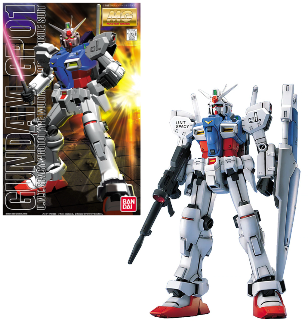 GUNDAM - MG 1/100 Gundam GP01 - Model Kit : ShopForGeek.com: Model Kit ...