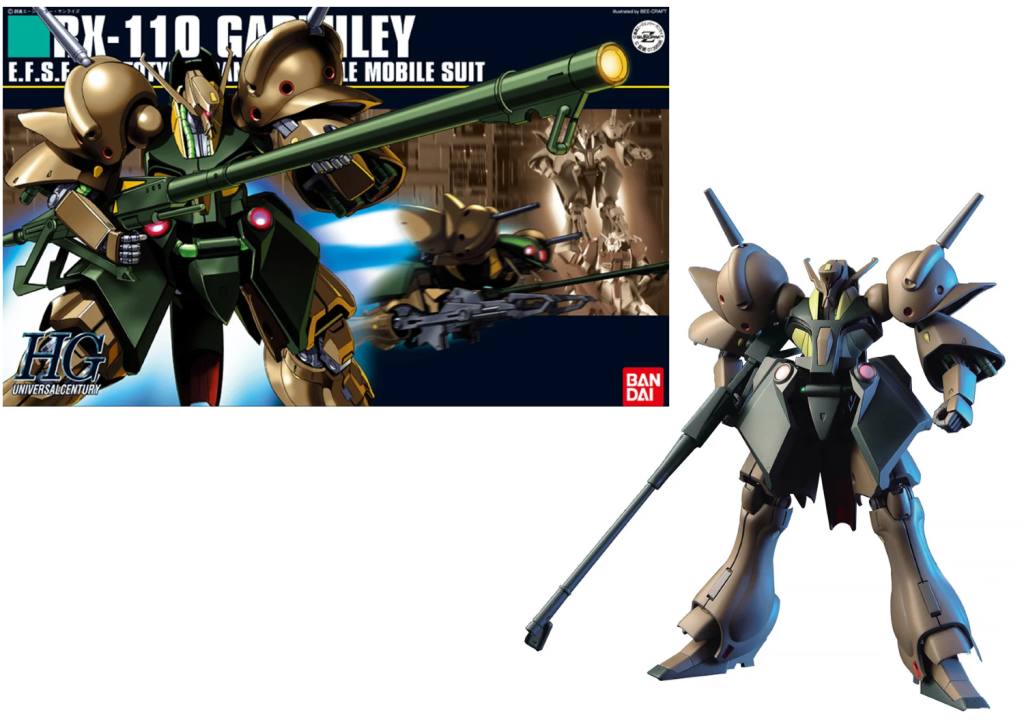 GUNDAM - HGUC - RX-110 Gabthmey 1/144 - Model Kit : ShopForGeek.com: Model Kit Bandai Model Kit ...