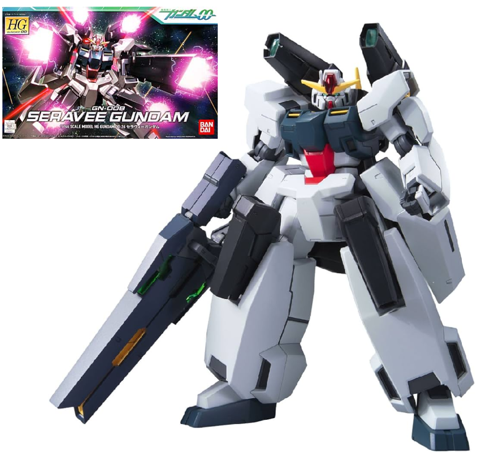 GUNDAM - HG Seravee Gundam 1/144 - Model Kit : ShopForGeek.com: Model ...