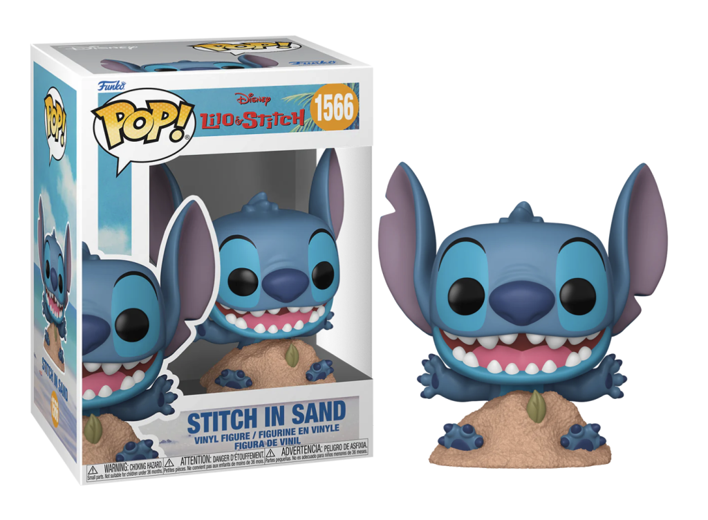 DISNEY - Lilo & Stitch - POP N° 1566 - Stitch in Sand : ShopForGeek.com ...