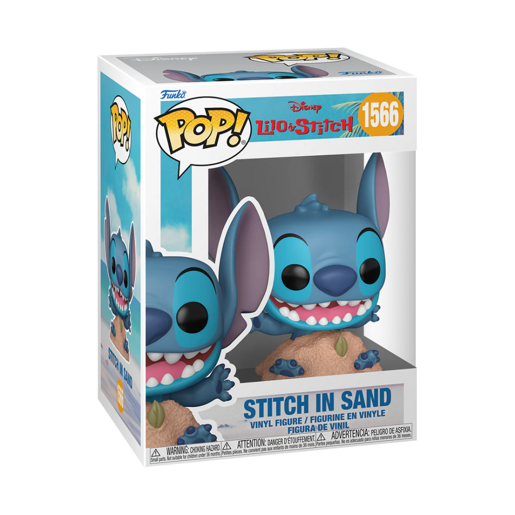DISNEY - Lilo & Stitch - POP N° 1566 - Stitch in Sand : ShopForGeek.com ...