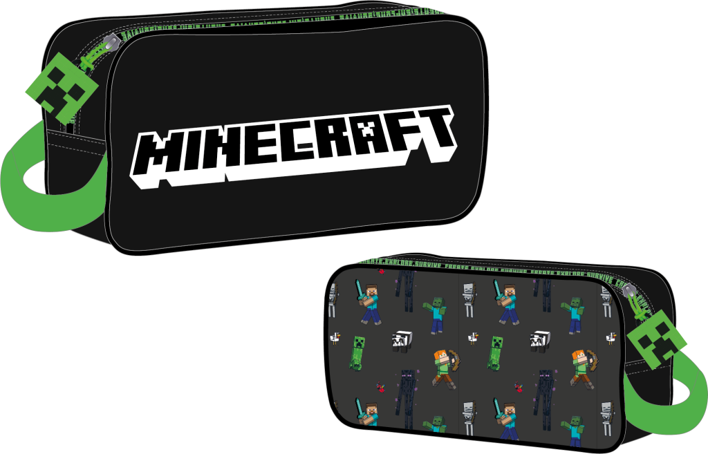 MINECRAFT - Square Pencil Case : ShopForGeek.com: Pencil Case Jacob ...