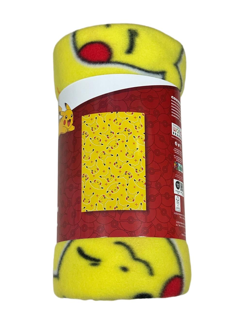 POKEMON - Pikachu - Plaid en polaire 100x140cm : ShopForGeek.com ...
