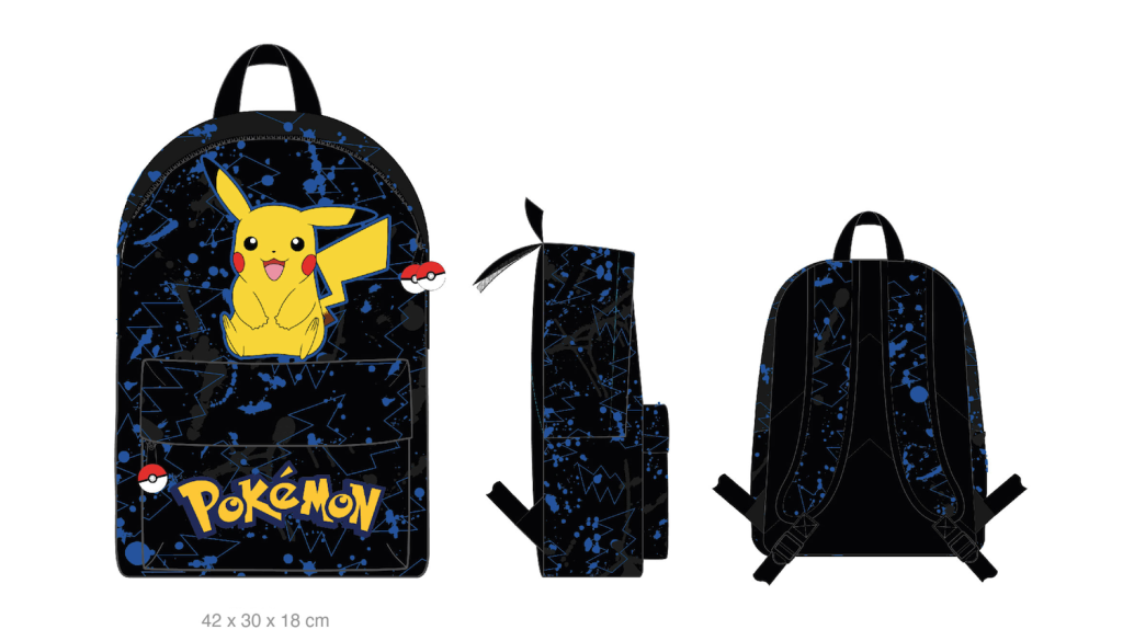 POKEMON - Pikachu - 1 Compartment BackPack '42x30x18cm' : ShopForGeek ...