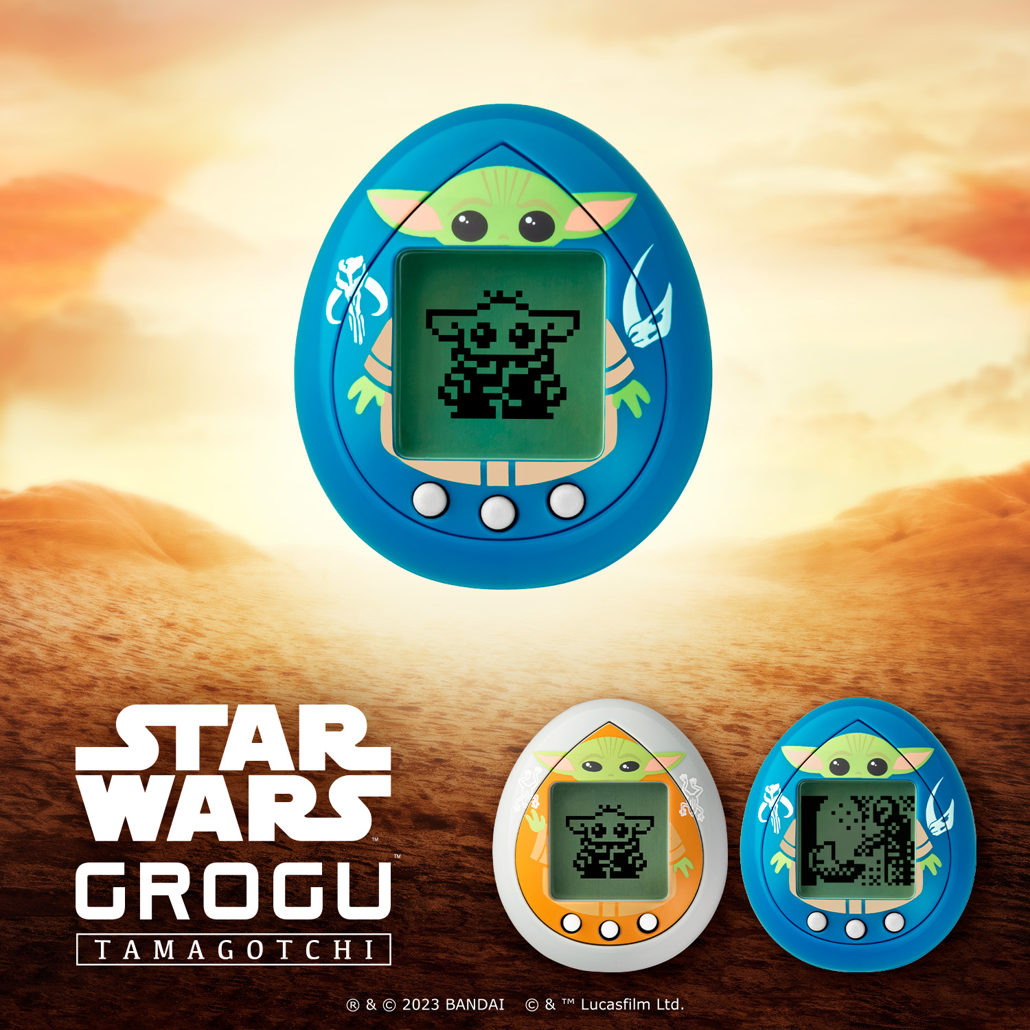 STAR WARS - Grogu (Blue Edition) - Tamagotchi : ShopForGeek.com ...