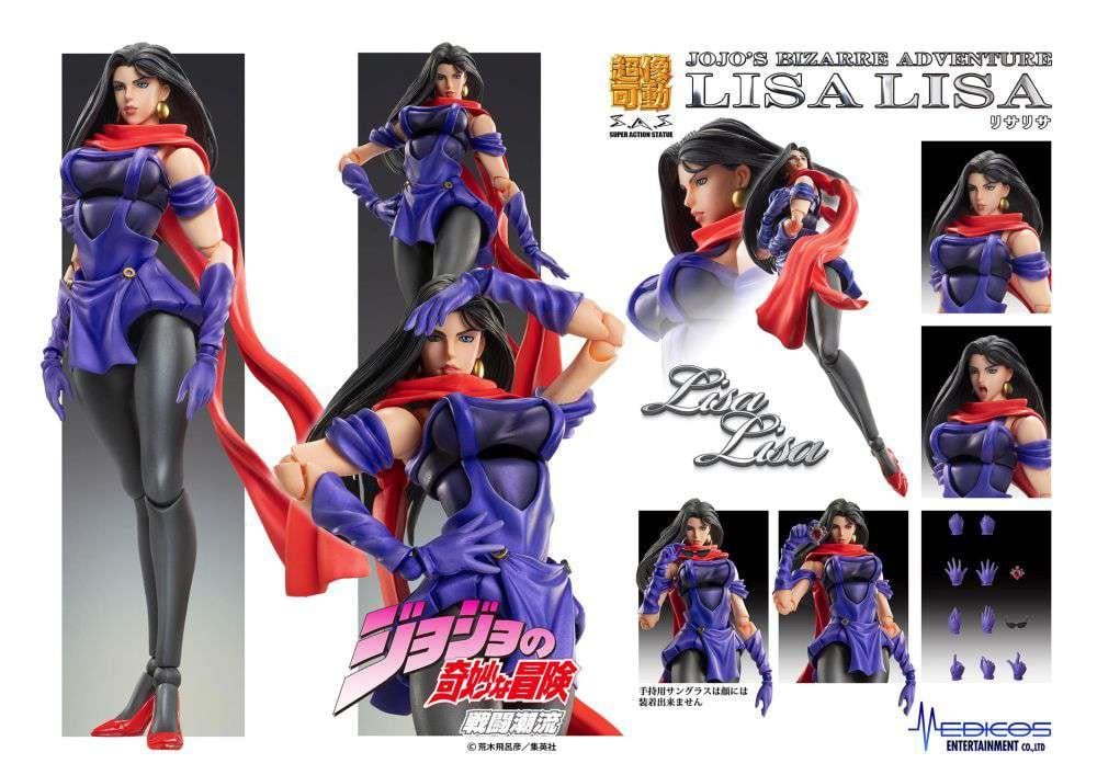 JOJO PART 2 - Lisa Lisa - Figure Chozokado 15cm : ShopForGeek.com ...
