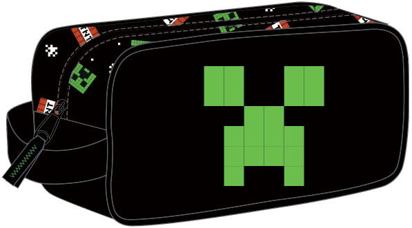 MINECRAFT - Creeper - Square Pencil Case '20x7x9cm' : ShopForGeek.com ...