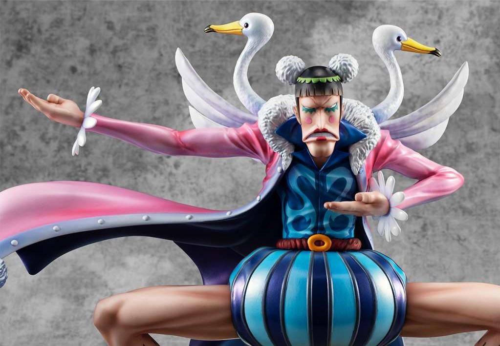 ONE PIECE - Mr.2 Bon Clay - Statuette P.O.P. 23cm : ShopForGeek.com ...