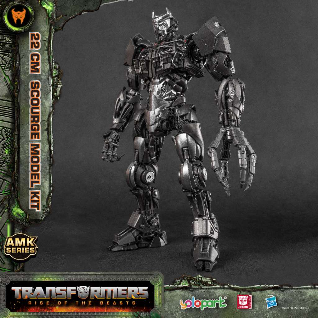 TRANSFORMERS RISE OF THE BEASTS - Scourge - Model Kit 22cm ...