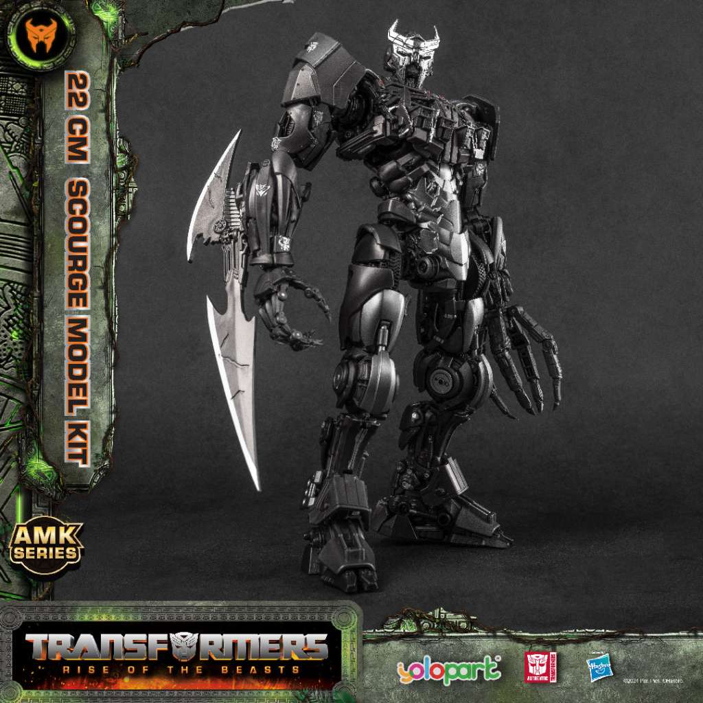 TRANSFORMERS RISE OF THE BEASTS - Scourge - Model Kit 22cm ...