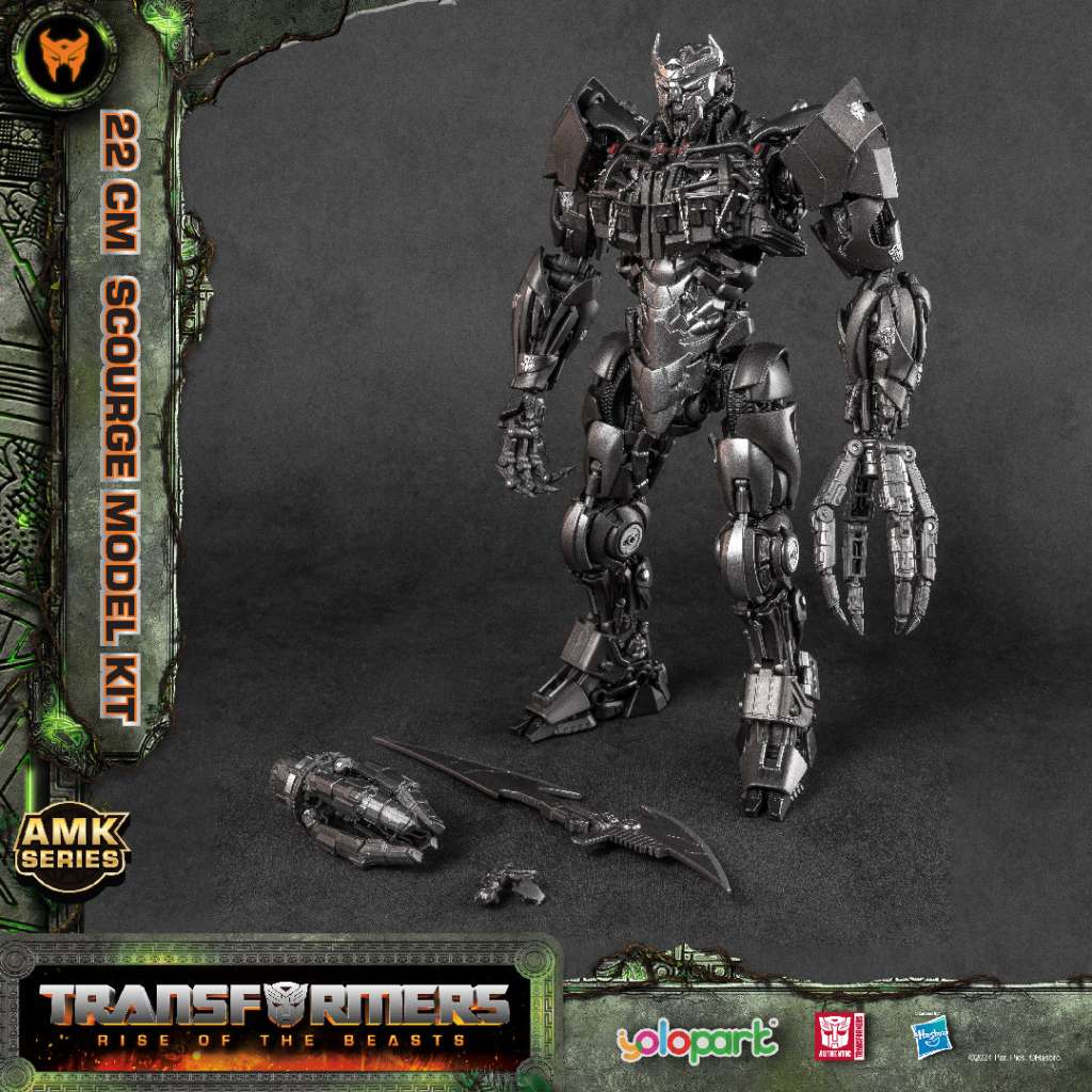 TRANSFORMERS RISE OF THE BEASTS - Scourge - Model Kit 22cm ...