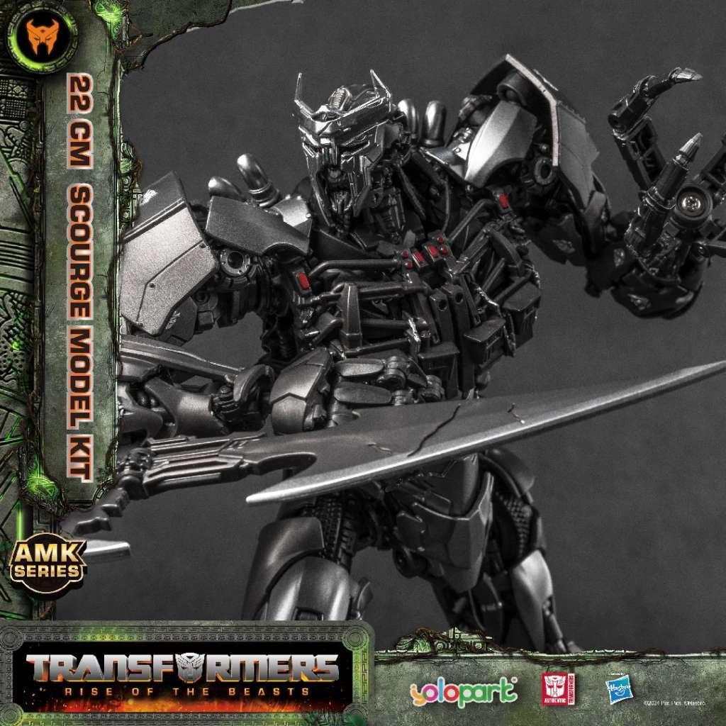 TRANSFORMERS RISE OF THE BEASTS - Scourge - Model Kit 22cm ...