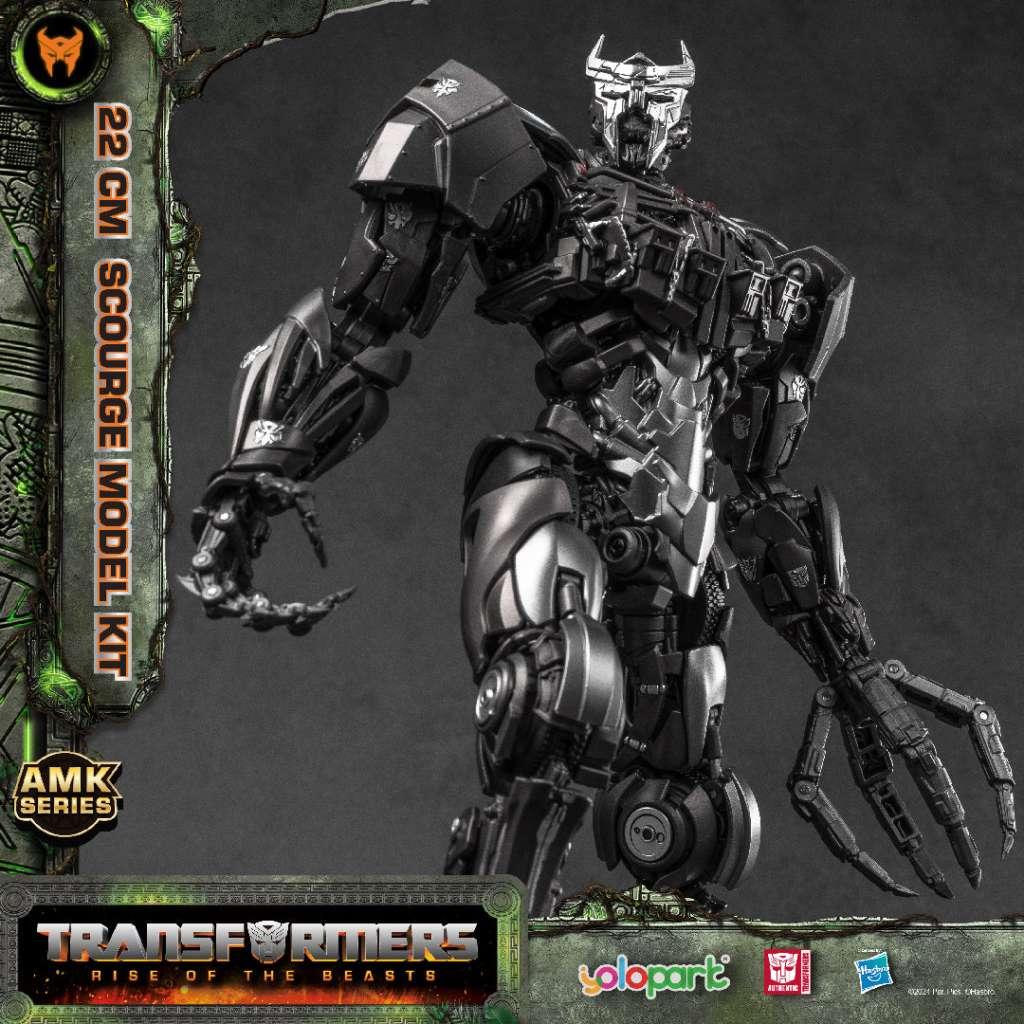 TRANSFORMERS RISE OF THE BEASTS - Scourge - Model Kit 22cm ...