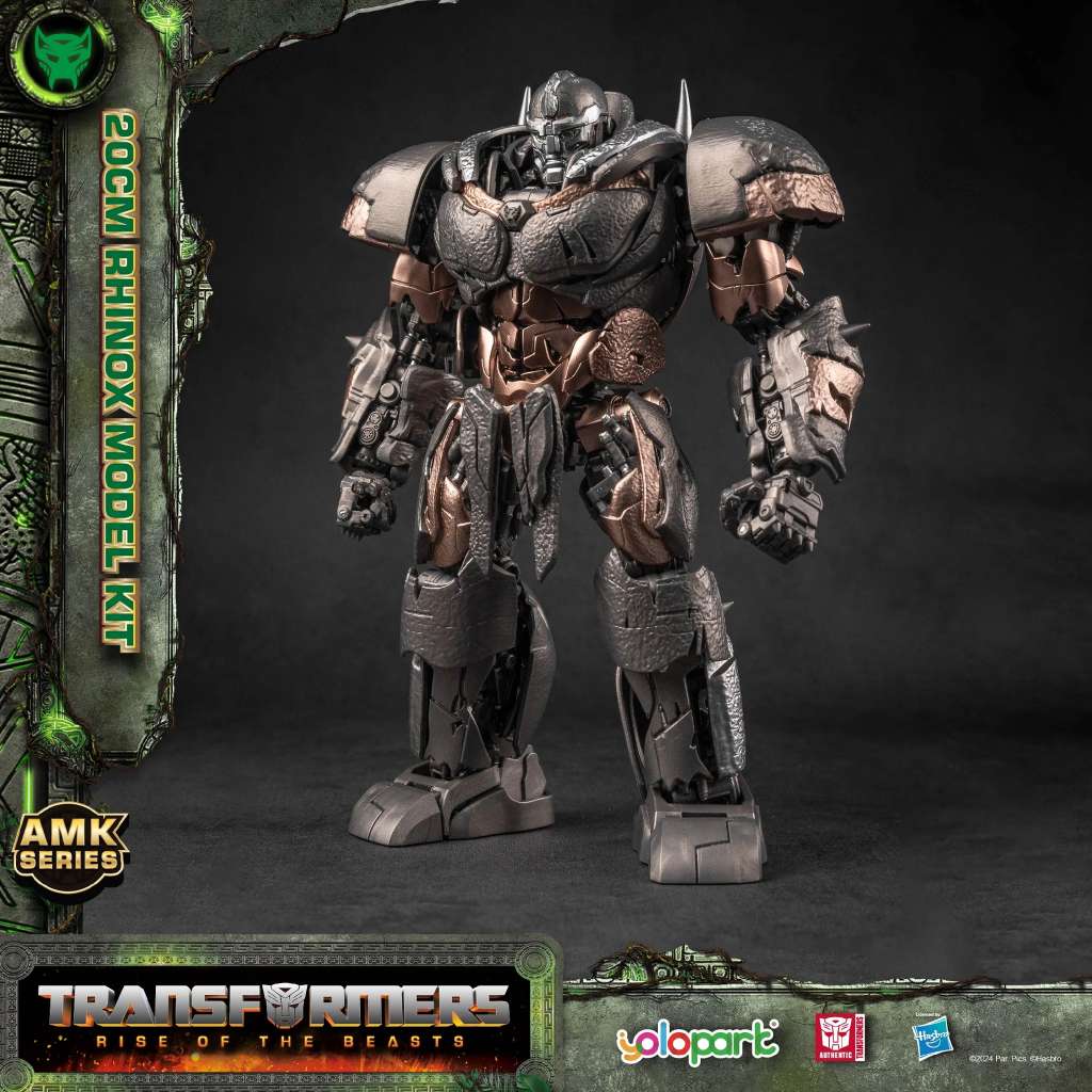 TRANSFORMERS RISE OF THE BEASTS - Rhinox - Model Kit 20cm : ShopForGeek ...