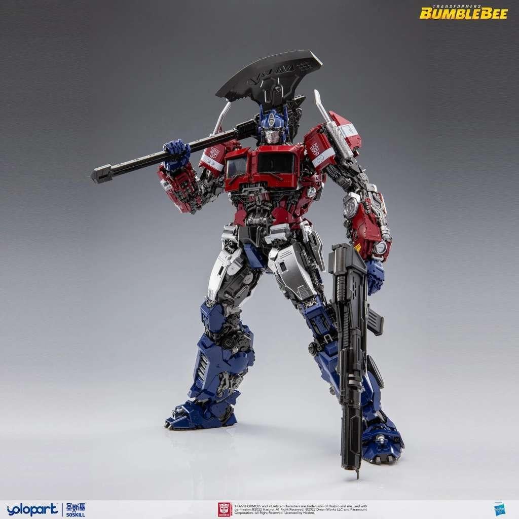 BUMBLEBEE LE FILM - Optimus Prime - Model Kit 30cm : ShopForGeek.com ...