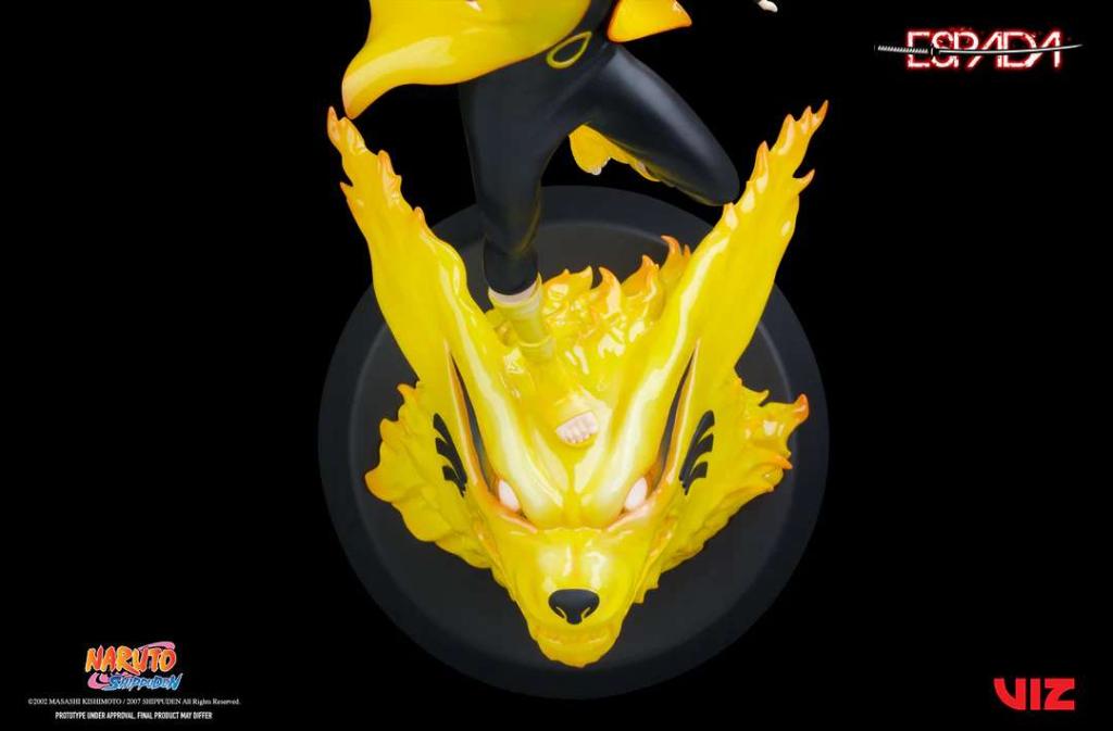 NARUTO SHIPPUDEN - Naruto & Kurama - Wall Statue PVC 1/8 25cm ...