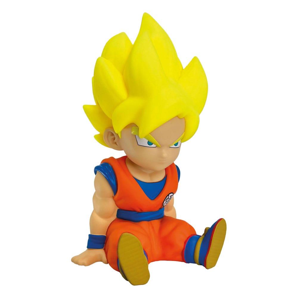 DRAGON BALL - Son Goku Super Saiyan - Money Box PVC 19cm : ShopForGeek ...