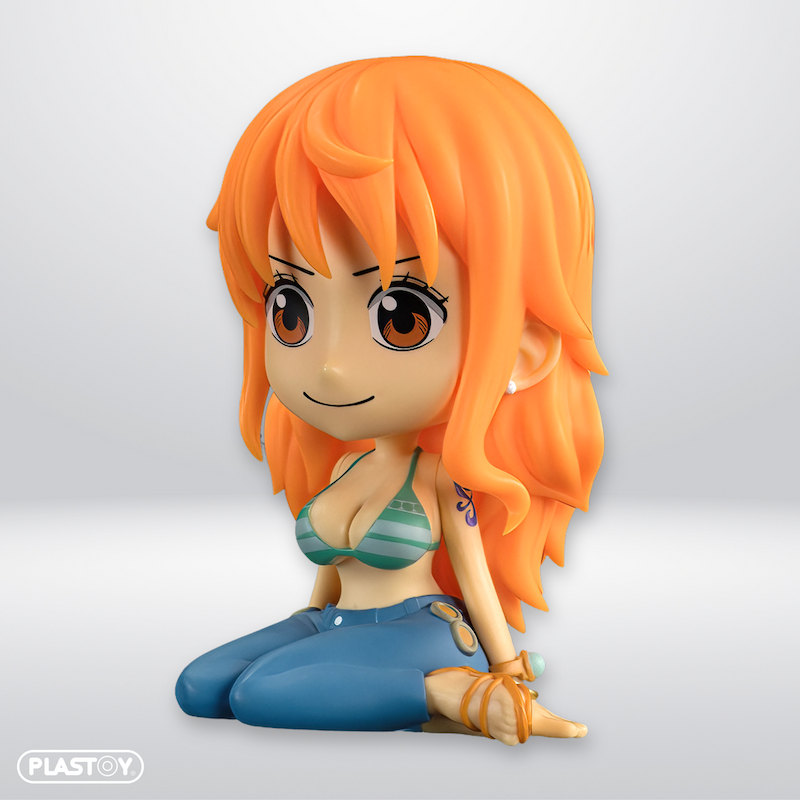 ONE PIECE - Nami - Money Box PVC 15cm : ShopForGeek.com: Hucha Plastoy ...