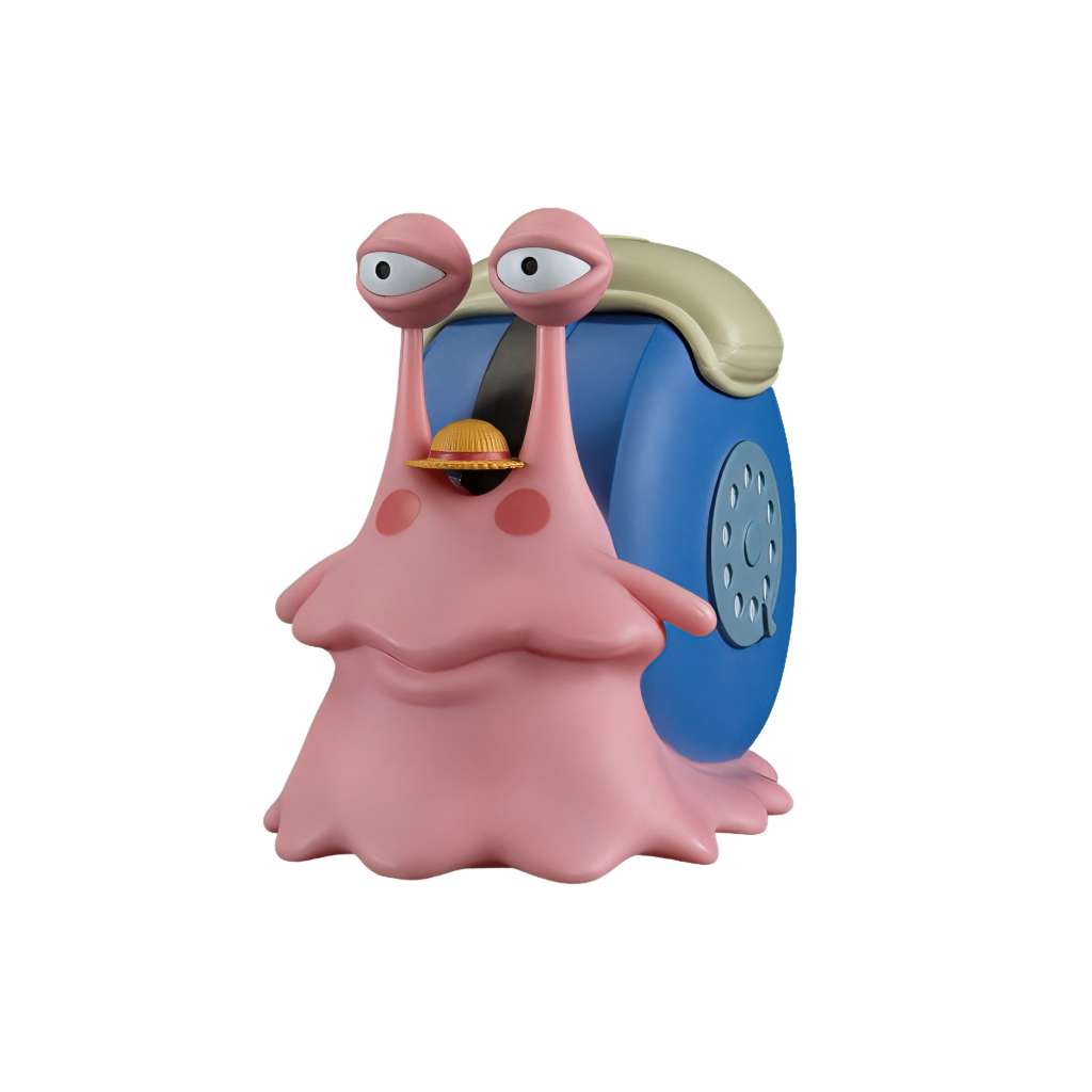 ONE PIECE - Transponder Snail - Money Box PVC 16cm : ShopForGeek.com ...