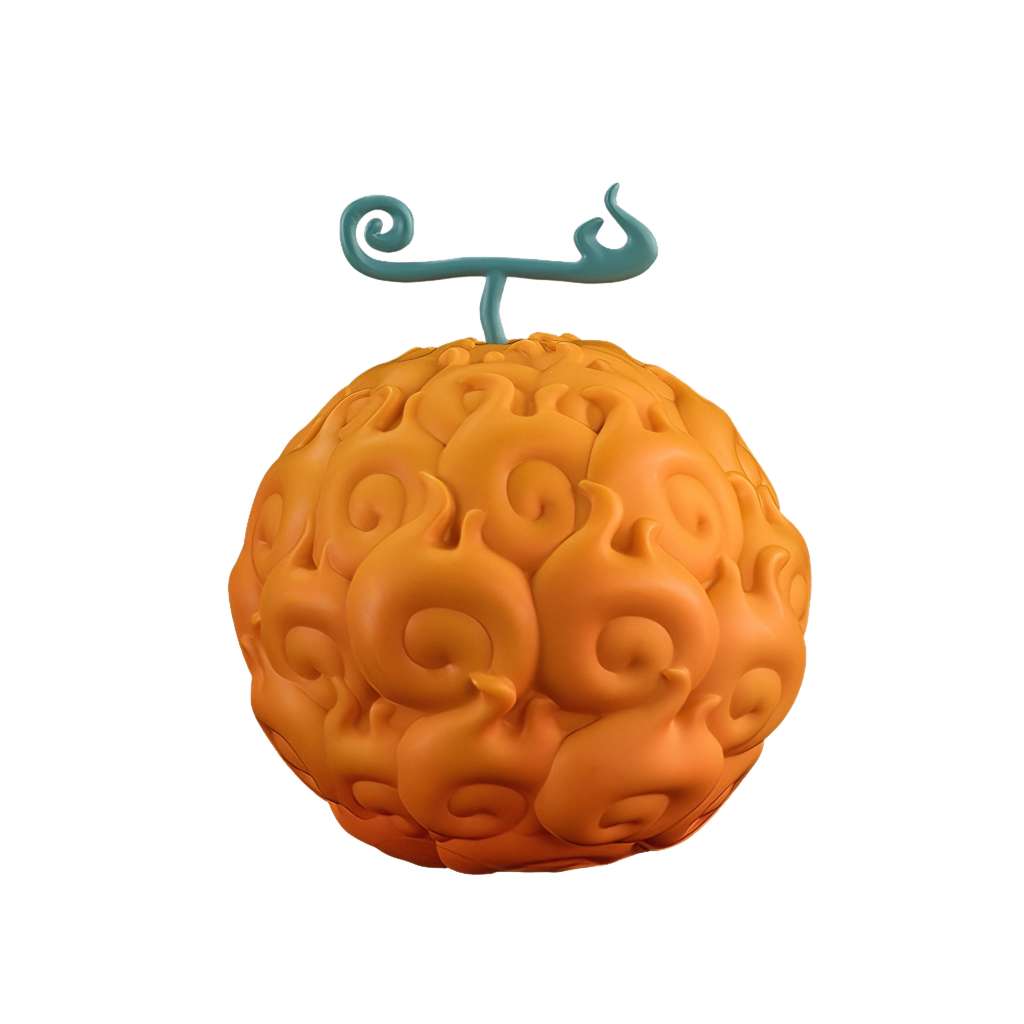 ONE PIECE - Flame-Flame Fruit - Money Box PVC 16cm : ShopForGeek.com ...