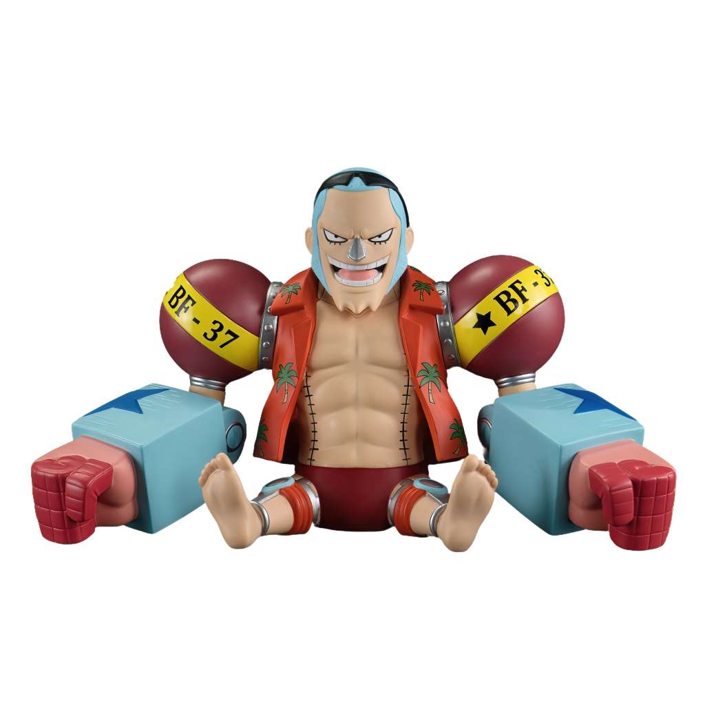 ONE PIECE - Franky - Money Box PVC 20cm : ShopForGeek.com: Piggy bank ...