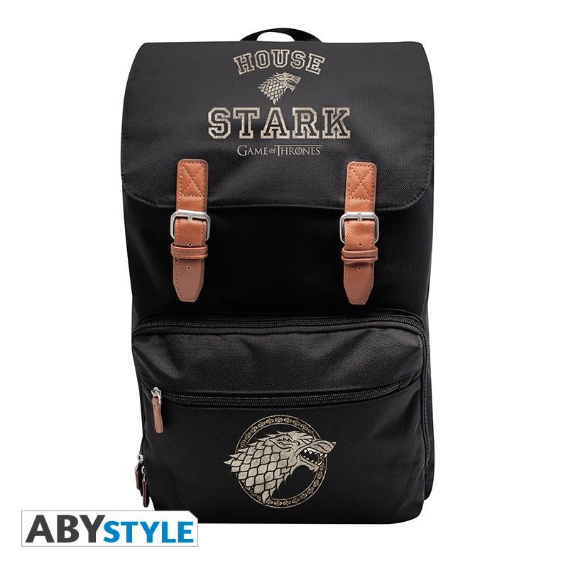 GAME OF THRONES - Stark - Backpack : ShopForGeek.com: Bag ABYstyle Game ...