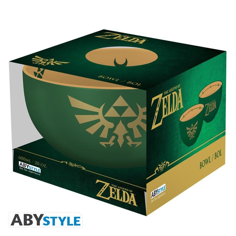 THE LEGEND OF ZELDA - Hyrule Crest - Bowl 600ml : ShopForGeek.com ...