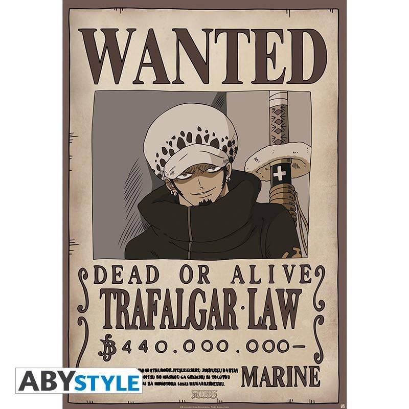 ONE PIECE - Wanted Law - Poster '91x61' : ShopForGeek.com: Poster ...