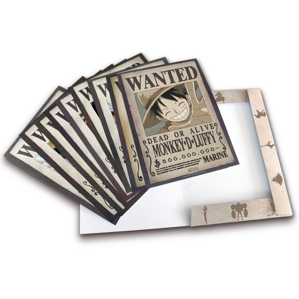 ONE PIECE - Portfolio 9 Posters - A4 - Wanted 'Luffy's Crew ...