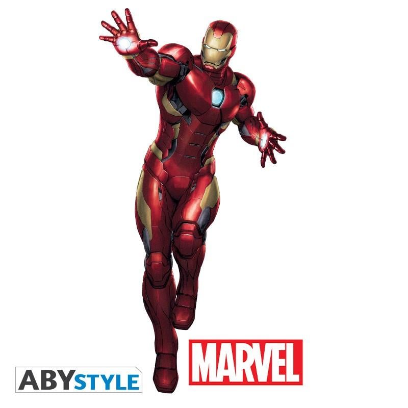 MARVEL - Stickers Life Sized - 183x85cm - Iron Man : ShopForGeek.com ...